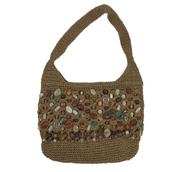 Blue Miami | Bags | Nwt Blue Miami Straw Crochet Boho Beach Shoulder ...